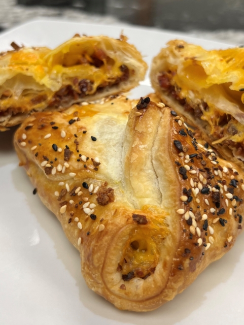 Hill’s Bacon Topping Cheese Turnovers - Hill Meat